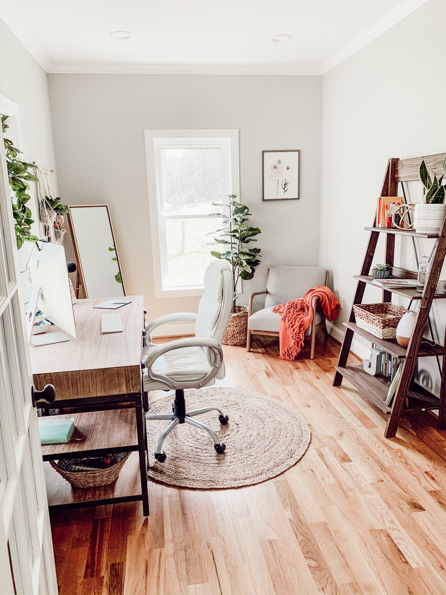 Home Office Tour 2020 | Farmhouse Style Office | Jessica Stansberry