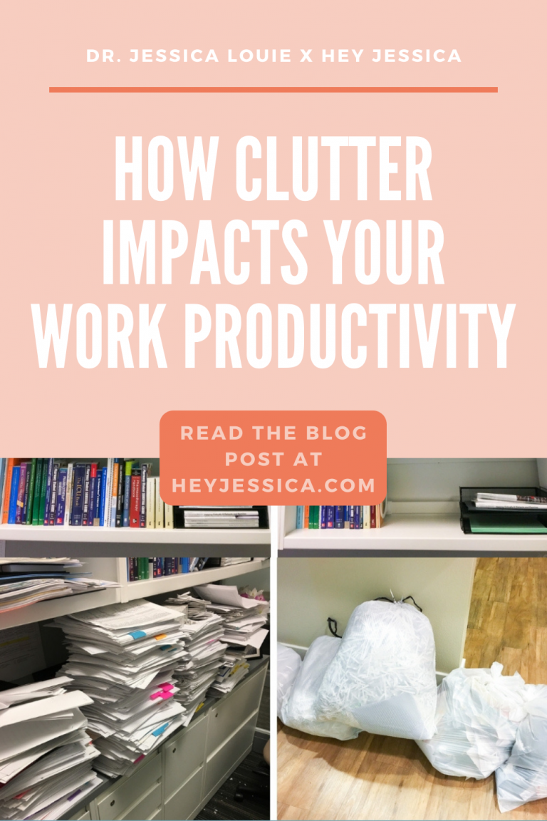 How Clutter Impacts your Work Productivity | Jessica Stansberry
