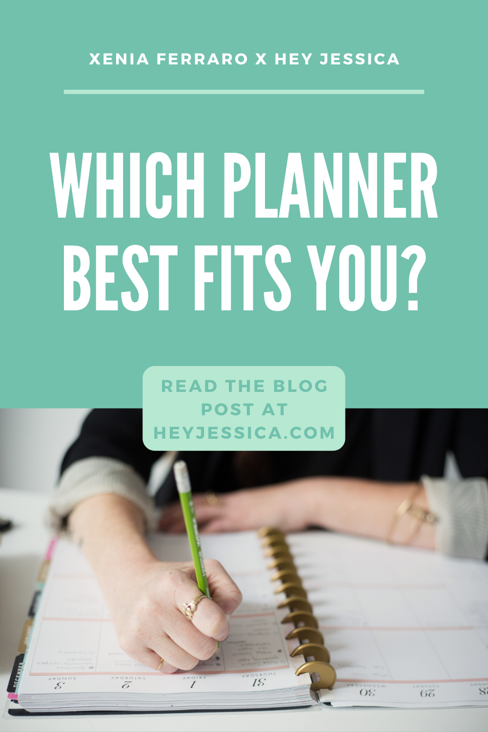 Which Planner Best Fits You? | Jessica Stansberry