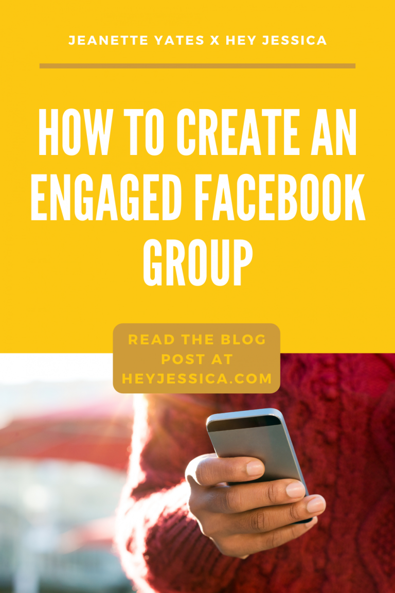 How to Create an Engaged Facebook Group | Jessica Stansberry