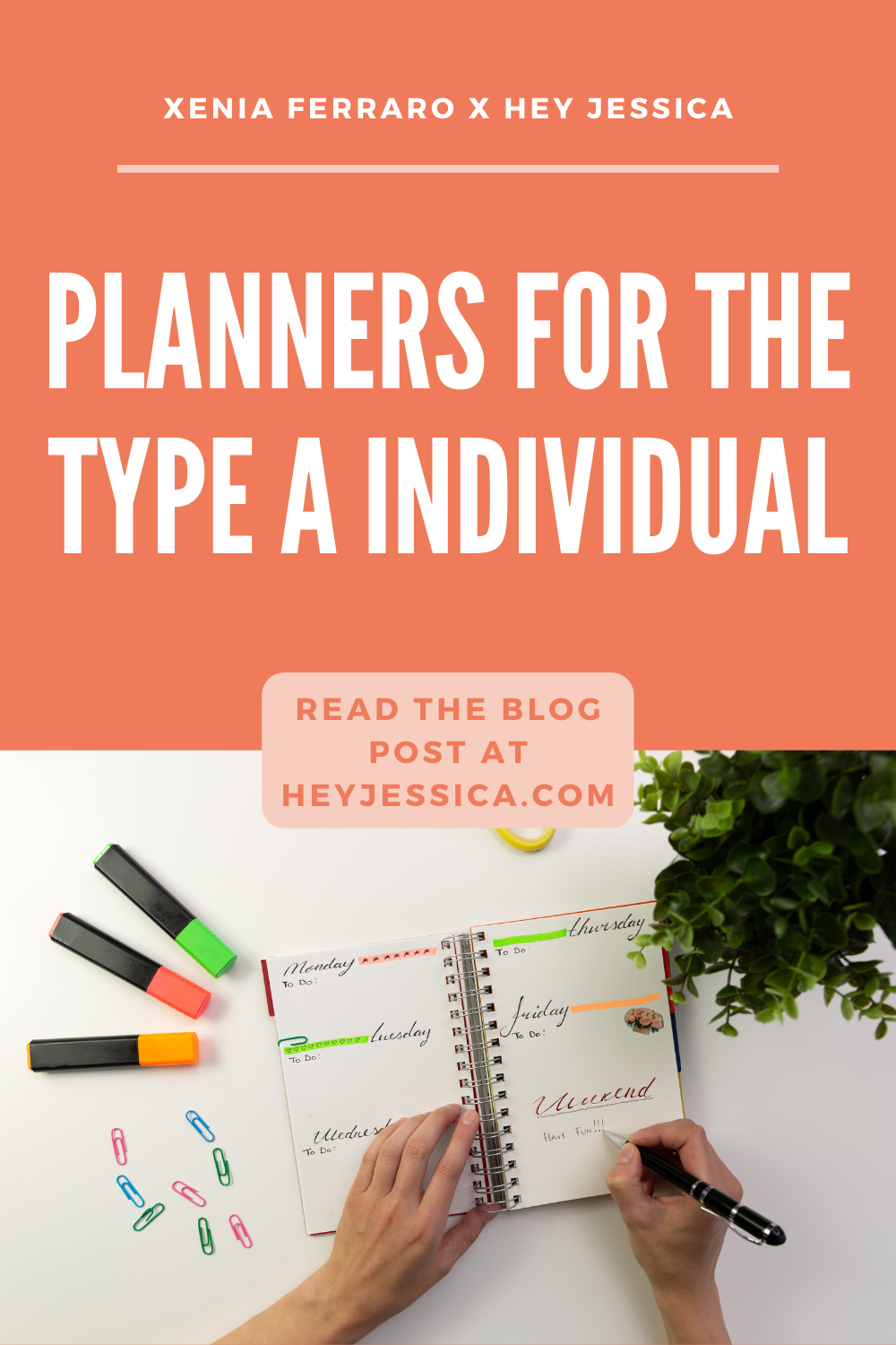 Planners for the Type A Individual | Jessica Stansberry
