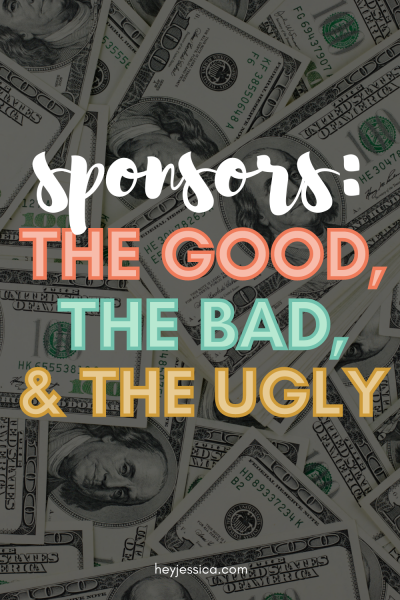 Brand Deals & Sponsorships - The Good, The Bad, and the Ugly | Jessica ...