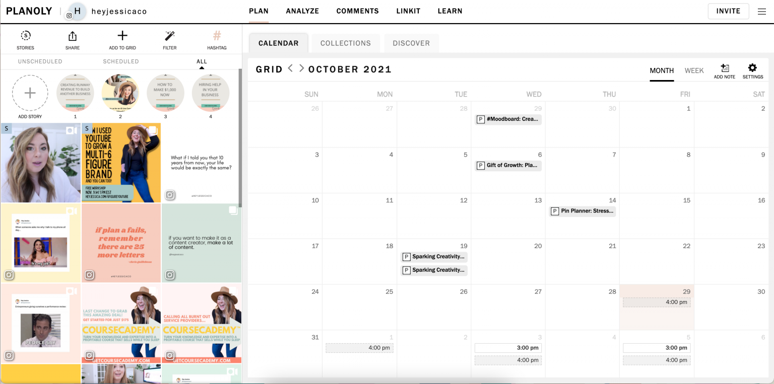 How to Use PLANOLY | Jessica Stansberry