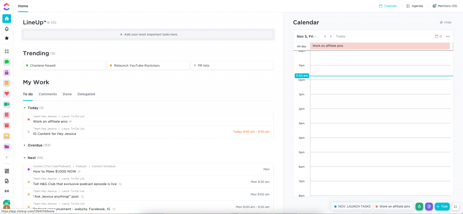 How to Use ClickUp | Jessica Stansberry